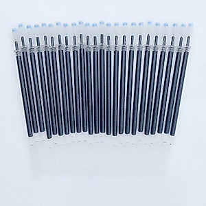 Sencoo 24-Pack 0.38 mm Black Gel Ink Pen Replace Refills