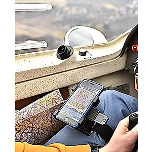 Pilot Kneeboard for Smartphones, Mini Tablets, iPhone, iPad Mini, Android