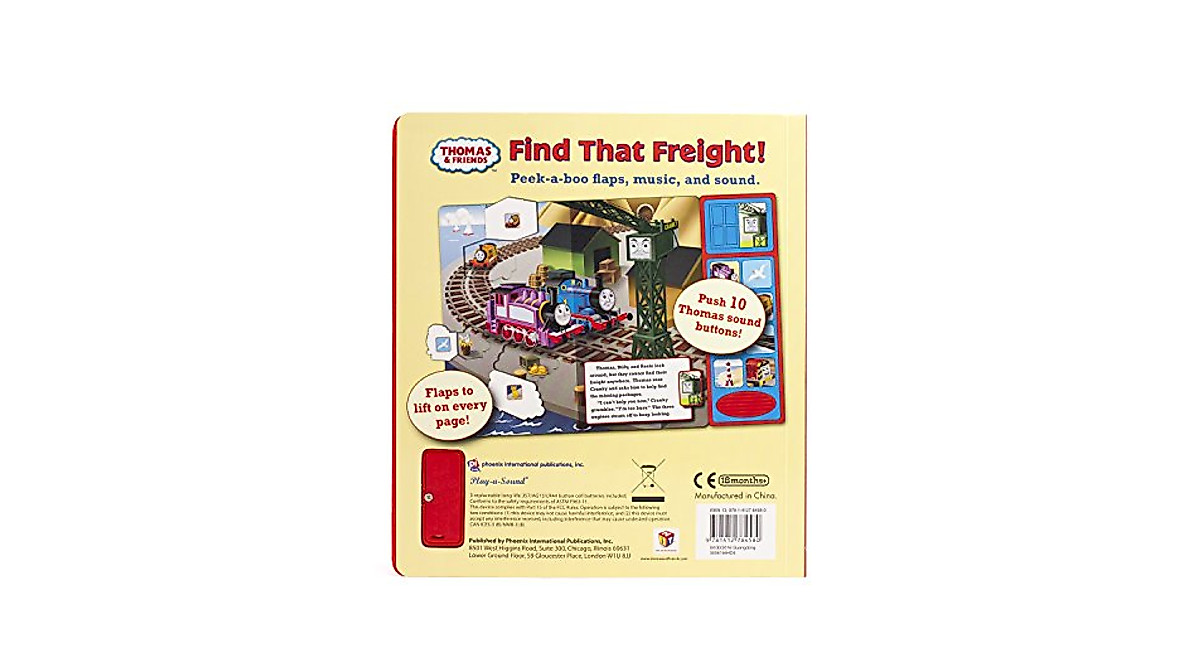 Discover Thomas & Friends Lift-a-Flap Sound Book