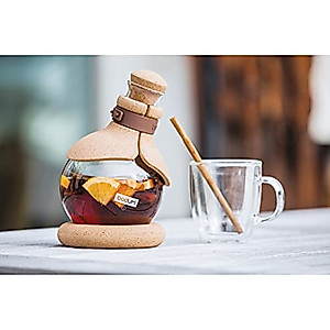 Bistro Coffee Mug Single-Wall Glasses, 12 Ounce (2-Pack), Clear