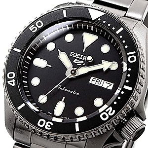 SEIKO SRPD65 5 Sports Men's Watch Gunmetal 42.5mm Stainless Steel
