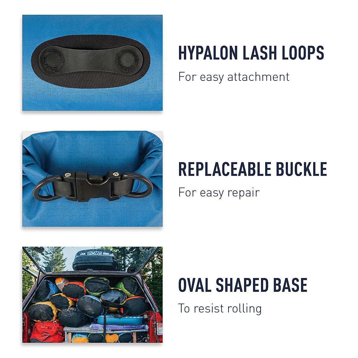 Sea to Summit Big River Dry Bag, Ultra-Durable Roll-Top Dry Storage, 20 Liter, Royal Blue