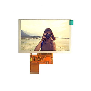SANZAMELIN 5.0 inch LCD Panel 800x480 220cd/m2 TFT LCD Display 5 inch LCD Display