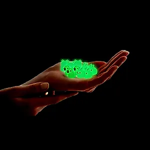 30 Pcs Luminous Resin Mini Animal Cute Animal Glow in The Dark Miniature Figurines Animal DIY Ornament Accessories for Garden Dollhouse Decoration Crafts
