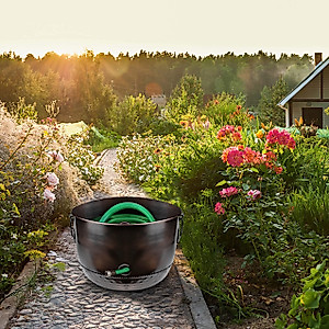 LifeSmart Hose Storage Pots (Bronzed Mocha, Simple Sanctuary)