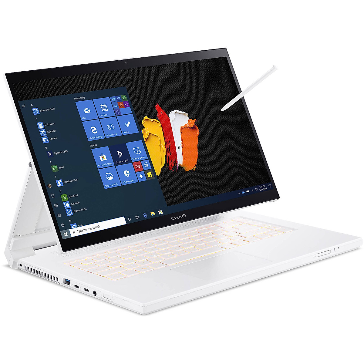 acer ConceptD 7 Ezel - 15.6" Laptop i7-10875H 2.3GHz 32GB Ram 2TB SSD W10P (Renewed)
