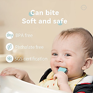 ibwaae Soft Silicone Stacking Toys Set 15 Pcs Natural Rainbow Color Nesting Cups and Silicone Stacking Cups Montessori Toy for Baby（Wooden Base）