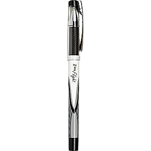 Zebra Pen Z-Grip Flight Stick Ballpoint Pen, Bold Point, 1.2mm, Black Ink, 12-Count