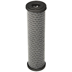 SHURflo 155002-43 10" Replacement Filter Cartridge - 1 GPM, at 60 PSI, Filters up to 2,500 Gallons, Carbon paper, 5 Micron rating, reduces Sediment, Taste, Odor, Iron, THM's, & VOC's, CE