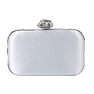 XINNI Women Rhinestone Purse Shining Clutch Handbag for Evening Party Cocktail