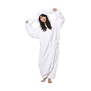 SAZAC Kigurumi - Cinnamoroll - Onesie Jumpsuit Halloween Costume (X-Large)