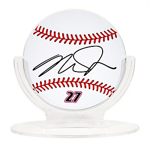Signables Mike Trout Collectible - 4" - Baseball Gifts Angels Mike Trout Collectible - Baseball Team Gifts