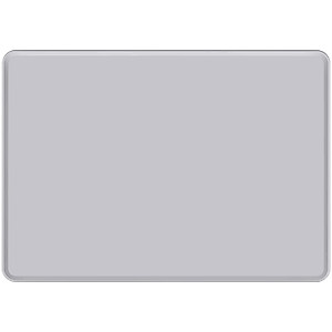 Gartful Silicone Mat for Kitchen Counter, 28" x 20" x 0.06" Thick Placemat - 0.2" Raised Edge, Extra Large Silicone Sheet with Lip, Counter Table Protector, Heat-Resistant Pad, Nonstick, Light Gray