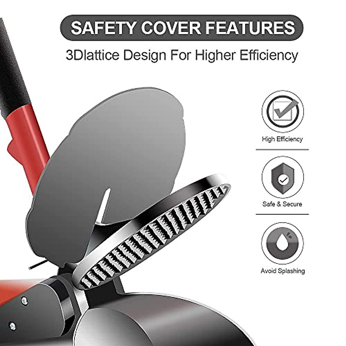 Electric Shaved Ice Machine 11 Inch Height 380W Three Blade Ice Crusher Snow Cone Maker Machines 220lbs/hr for Home and Commercial Use (Silver)