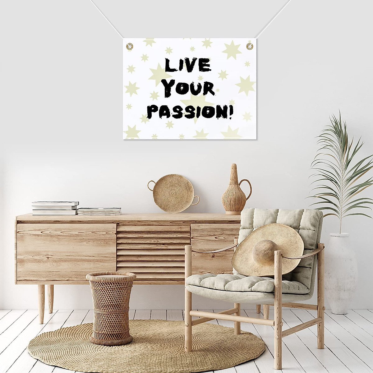 6 Pcs Sublimation Blank Printing Wall Banner 15.75 x 11.82 Inch Hanging Flags Blank Banner Easy Hang Canvas Banner Decorative DIY Banner for Indoor Outdoor Baby Shower Wedding Classroom Decor