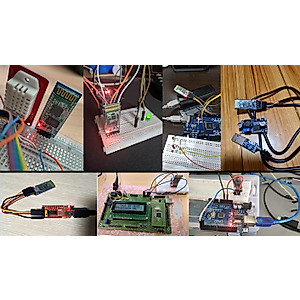 2-Pack HC-05 Board,Aideepen HC05 Pass-Through Module Slave and Master 6 Pin Serial Communication