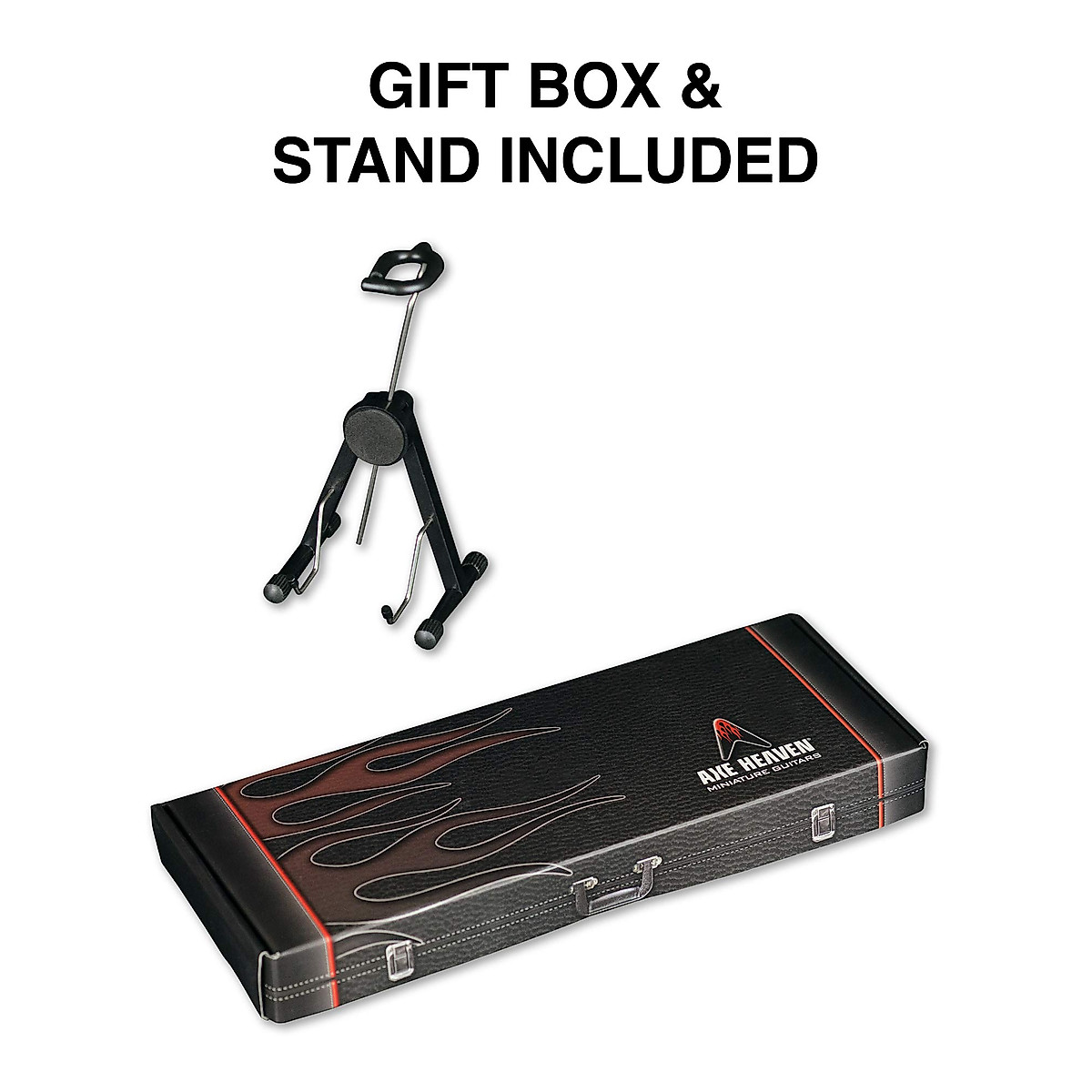 FanMerch Mini Guitar Metallica Collectible James Hetfield Diamond Plate Guitar Replica