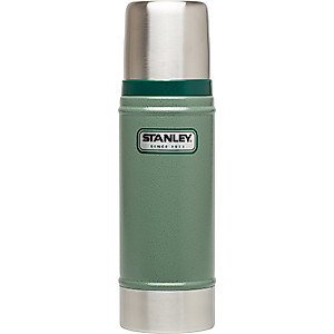 Stanley Classic Vacuum Insulated Wide Mouth Bottle - BPA-Free 18/8 Stainless Steel Thermos for Cold & Hot Beverages – Keeps Liquid Hot or Cold for Up to 24 Hours –