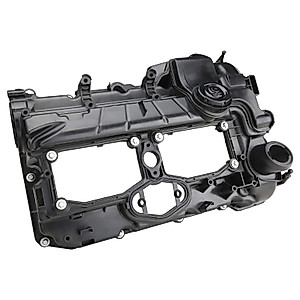 MITZONE N20 Engine Valve Cover with Gasket Bolts Kit, Oil Cap for BMW 2012-2018 528i 528i xDrive 328i 328i GT xDrive 320i x5 x3 X1 428i z4 2.0L Replace 11127588412