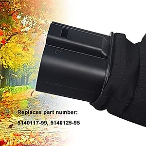 5140125-95 Leaf Blower Vacuum VAC Shoulder Bag - Compatible with Black & Decker Replaces 5140117-99, Fits BV2900 BV3100
