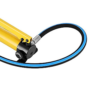 Mophorn 10 Ton 1/2" to 2" Hydraulic Knockout Punch Driver Tool Kit Electrical Conduit Hole Cutter Set KO Tool Kit with 6 Dies Hole Complete Tool (Knockout Punches)