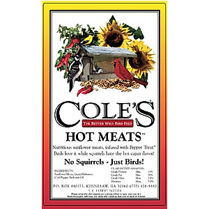 Cole's HM10 Hot Meats Bird Seed, 10-Pound