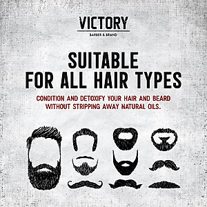 Victory Barber & Brand Beard Oil | End Beardruff with Moisturizing Conditioner for Men | Get Beard Envy | Lightly Scented with Cedar and Lavender | Made in the USA