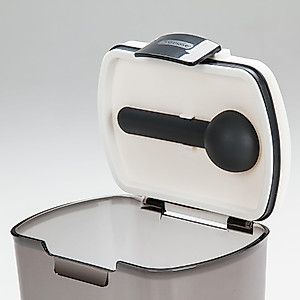 Progressive International Prepworks ProKeeper 2- Piece Kitchen Clear Food Baker's Kitchen Storage Organization Canister Set (Coffee 1.5-Quart)