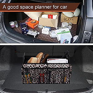 Femuar Car Trunk Organizer,Car Storage Organizer with 72L Large Capacity Waterproof Collapsible and 11 Pockets,Trunk Organizer for Car Suv/Jeep/Sedan…