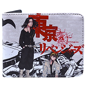 Amatensu Anime Characters Baji Keisuke wallet Mikey wallet Manjiro Sano wallet Draken wallet B