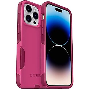 OtterBox Commuter Series Case for iPhone 14 Pro Max (Only) - Non-Retail Packaging - Into The Fuchsia (Pink)