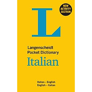 Langenscheidt Pocket Dictionary Italian: Italian-English/English-Italian (Langenscheidt Pocket Dictionaries)