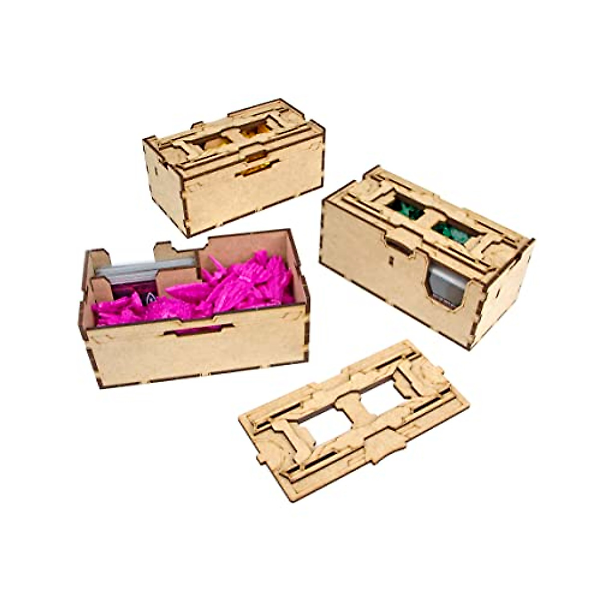 TowerRex Board Game Organizer for Twilight Imperium Board Game, Twilight Imperium Prophesy of Kings Expansion Insert Kit, Twilight Imperium Board Game Accessories