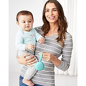 Skip Hop Silicone Pacifier Holder, Grab & Go, Light Teal