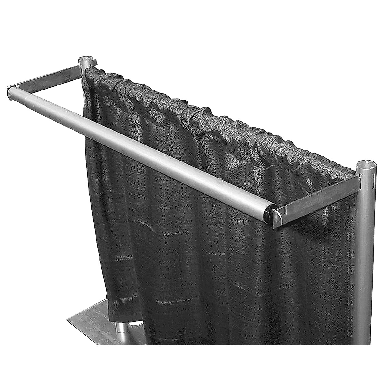 Crossbar Valance Hanger, for Pipe and Drape (3" Hanger, 2 Pack)