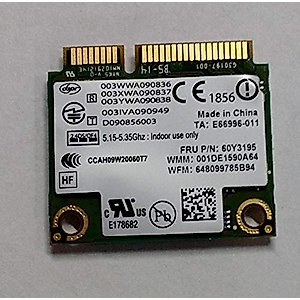 Intel Wifi/wimax Link 6250 6250anx Wireless N for IBM Thinkpad Lenovo ANX Wireless Half Pci-e Card