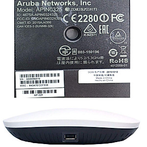 Aruba Networks AP-325 IEEE 802.11ac 1.69 Gbps Wireless Access Point (Aruba Controller Required)
