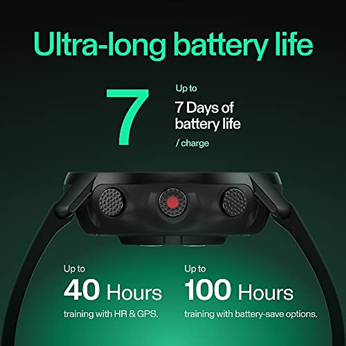 Polar Grit X Pro - GPS Multisport Smartwatch - Military Durability, Sapphire Glass, Wrist-based Heart Rate, Long Battery Life, Navigation - Ideal for Outdoor Sports, Trail Running, Hiking