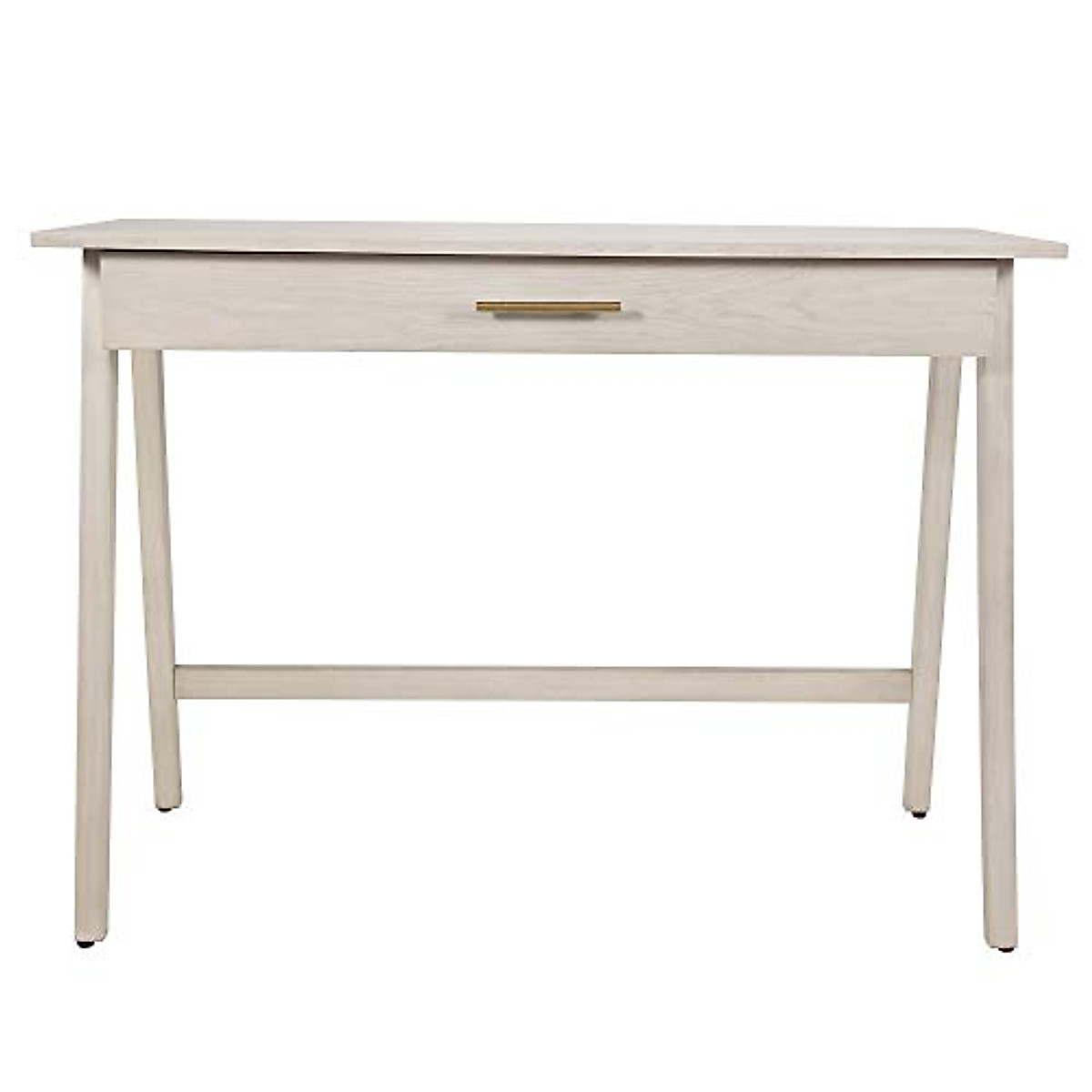 Ball & Cast Home Office Computer Desk 42"W x 20"D x 30"H White Wash Set of 1