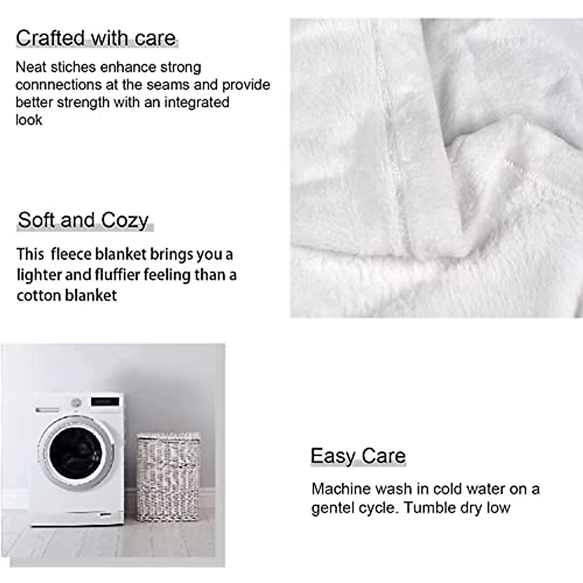 HommomH 60"x80" Black Lion Blanket Animal Print Soft Fluffy Fleece Throw for Couch Sofa Bed