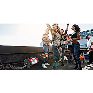 Budweiser Bluetooth Speaker Bazooka Speaker Portable Wireless Speaker with Rechargeable Battery Ideal for Indoor and Outdoor Activities Loud and Bass Audio Sound Easy to Carry Anywhere with FM- Radio
