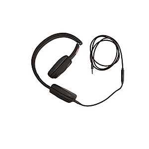 Outdoor Tech OT1450-B Wired Audio Bajas Headphones, Black