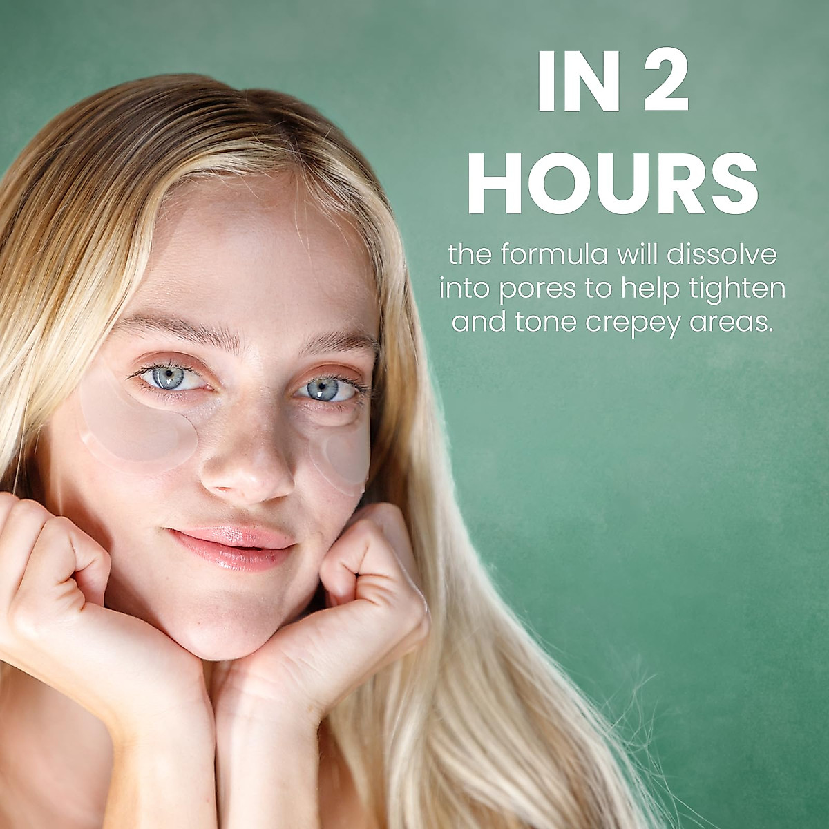 skyn ICELAND Dissolving Eye Patches with Hyaluronic Acid & Peptides, 5 Pairs