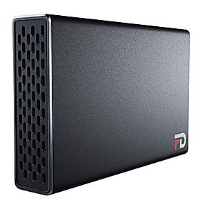 Fantom Drives FD DUO 2TB SSD Portable 2 Bay RAID - USB 3.2 Gen 2 Type-C - 10Gbps - RAID0/RAID1/JBOD - Aluminum - Compatible with Mac/PC/PS4/Xbox (DMR2000S)