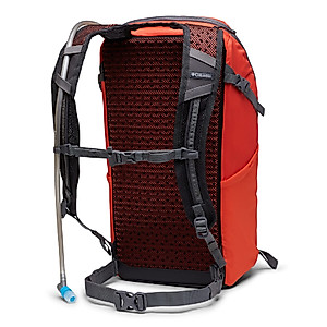 Columbia Unisex Maxtrail 22L Backpack With Reservoir, Red Quartz/Shark, One Size