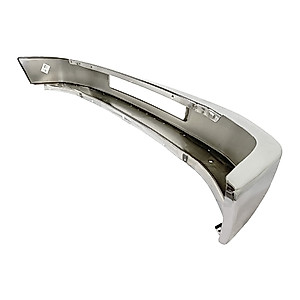 MBI AUTO - Chrome Steel, Front Bumper Face Bar for 2008-2019 Ford Econoline E150 E250 E350 Super Duty E450 Super Duty Van, FO1002410