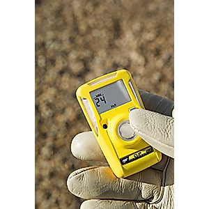 BW Technologies Corded Electric BWC2-H BW Clip Single Gas H2S Monitor, 10/15 (1 Pack)