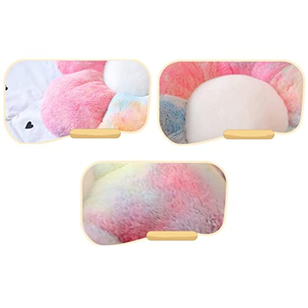 AZCHEN Flower Pillow Patio Furniture Cushions Standard Throw Pillow Home Chair Cushion Decorative Pillow Cushion (11.8inch, Dark Green)