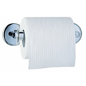 Plumb USA 4-Piece Bathroom Hardware Accessory Set, Includes Towel Bar, Toilet Paper Holder, Towel Ring and Robe Hook, Chrome Finish