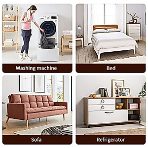 Furniture Movers, Heavy Duty Furniture Lifter Mover Tool Set of 4, 880 Lbs Load Capacity, 360° Rotation Moving Wheels for Sofa/Piano/Refrigerator (4 Pack)